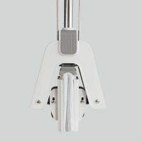 China Self Wringing Floor Cleaning Magic Pva Mop Wide Roller Sponge Head With Stainless Steel And Stainless Pole for sale