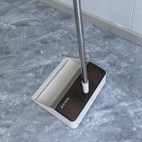 China Floor Squeegee Broom Dustpan For Home Upright And Lightweight For Kitchen Room Office Lobby Floor Clean for sale
