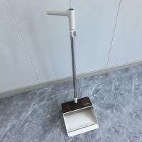 China Household Long Handle Plastic Broom Brush Dustpan Set With Cleaning Tooth for sale
