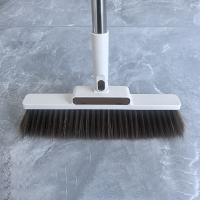 China Hair Floor Squeegee Broom Combination Cleaner Sweeper Foldable Broom & Dustpan Set for sale