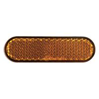 China Custom Scooter Reflex Reflectors E-Mark Amber White 5000 MOQ Durable Safety for sale
