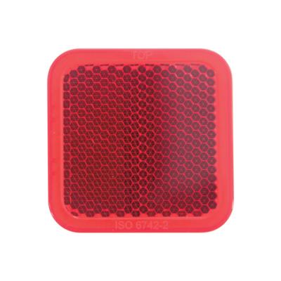 China Custom Scooter Reflex Reflectors E-mark Amber White Ultrasonic Welding 5000 MOQ for sale