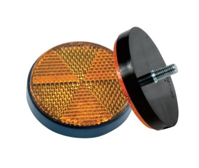 China Custom Motorcycle Reflex Reflector Red CQC GB11564 M6 Screw Mount 0.1 lb for sale