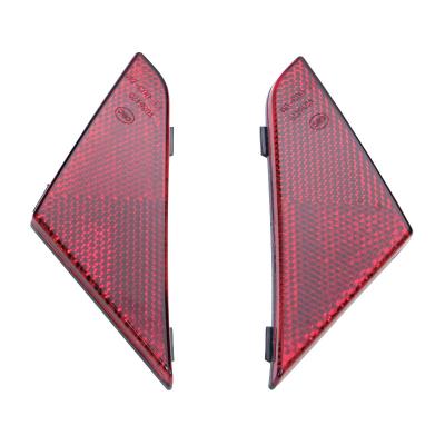 China Customizable Electric Motorcycle Reflex Reflector Red CQC GB11564 0.1 lb for sale