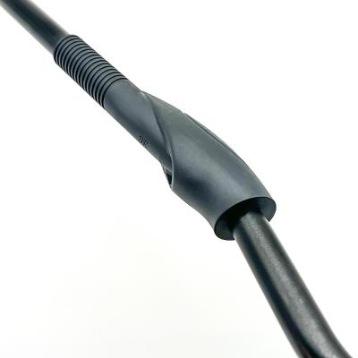 China Custom Over Molding Service Nylon 30% GF Injection Molded Fishing Rod Parts for sale