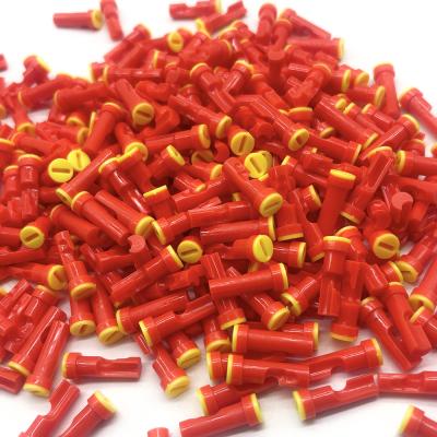 China CogLock Two Color Overmolding Safety Wheel Lock 80mm Diameter 12V for sale