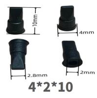 China 4*2*10MM Silicone / Fluoroelastomer Duckbill Valve Supplier for Medical, Consumer & Home Appliances High Flexibility Kbill Flange  ISO9001 10MM Duckbill Umbrella Valve for sale