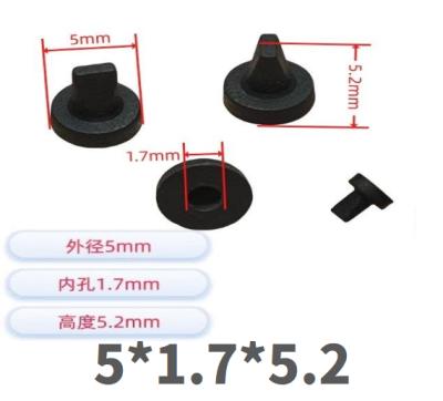 China 5*1.7*5.2mm Silicone / Fluoroelastomer Duckbill Valve Supplier for Medical, Consumer & Home Appliances Pharmaceutical Beverage Duckbill Valve Customizable Duckbill One Way Valve for sale