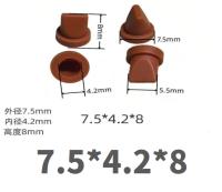 China 7.5*4.2*8mm Silicone / Fluoroelastomer Duckbill Valve Supplier for Medical, Consumer & Home Appliances 5KPA Duckbill Valve ISO10993 Precision Molding  Duckbill Water Valve for sale