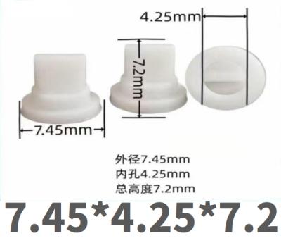 China 7.45*4.25*7.2mm Silicone / Fluoroelastomer Duckbill Valve for Medical Devices & Household Appliances for sale