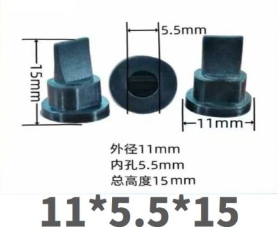 China 11×5.5×15mm Industrial Silicone Duckbill Check Valve Food Grade Micro Duckbill Valve for sale