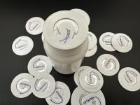 China Apple Peel Lift Tab Liner for Daily Chemical Packaging | Custom Bottle Seal Liner Manufacturer Custom apple peel lift tab liner for plastic bottles, PET bottles, cosmetic and daily chemical packaging. for sale