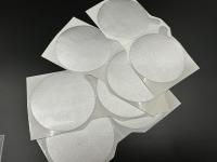 China Large Size Embossed Aluminum Foil Pressure Sensitive Seal Liner for Tea Tins, Coffee Cans and Packaging Containers for sale