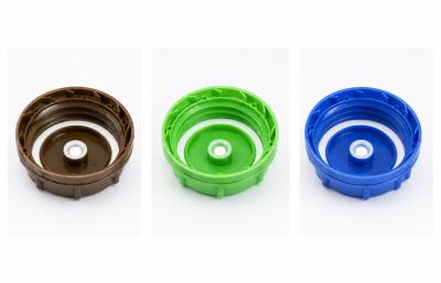 China D15 Vented Cap (55.3mm / 55.5mm / 55.8mm) for Agrochemical Packaging | Waterproof Breathable Packaging Closure for Pesticides & Liquid Chemicals for sale