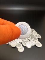 China 19.5mm OD × 12.5mm ID × 0.5mm Ring Universal Aluminum Foil Gasket for Laboratory Reagent Bottle Sealing for sale