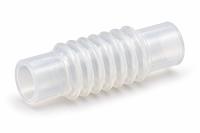 China 30 × Ø13.44 mm Medical-Grade VMQ Silicone Bellows Tube for Medical Devices and Precision Equipment for sale