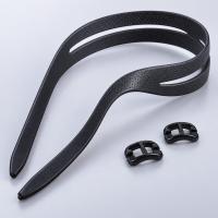China Custom Silicone Dual-Strap Swimming Goggles Strap with Adjustable Buckles for Professional and Recreational Swimwear for sale