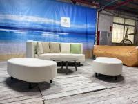 China Modern Waterproof Garden Furniture Patio Sofa Set Rattan Woven Perfect for Your Garden for sale