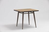 China Aluminum Frame Teak Square Table A Must-have for Outdoor Rattan/Wicker Furniture for sale