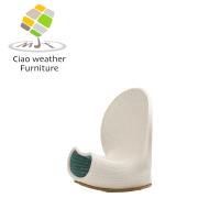 China Experience Comfort and Style with this Modern Rattan Lounge Chair in Special Shell Shape for sale