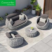 China Outdoor Furniture Sectionals Patio Furniture Customize Garden Outdoor Sofas for Modern Courtyard Leisure Sofa Chair Set for sale