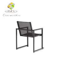 China Superior Material and Mesh Aluminium Frame Modern Design Foldable Outdoor Armchair for Performance for sale