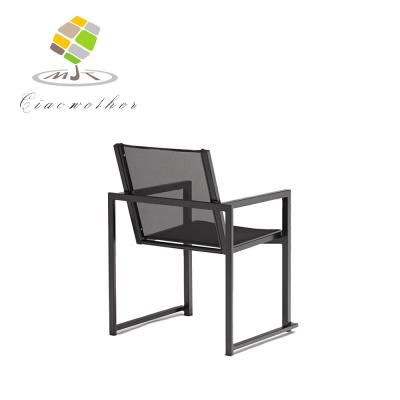 China Superior Material and Mesh Aluminium Frame Modern Design Foldable Outdoor Armchair for Performance for sale