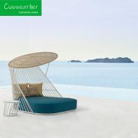 China Patio Furniture Modern Design Aluminum Garden Sofa Set Patio Villa Sofa Outdoor Balcony Furniture for sale