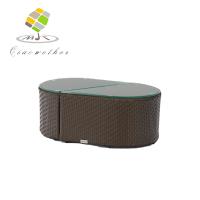 China Modern Design Garden Set Aluminum Rattan Wicker Furniture for Modern Outdoor Living for sale