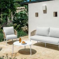 China Mail Packing N Modern Design Outdoor Furniture with Back Support and Rope Detail for sale
