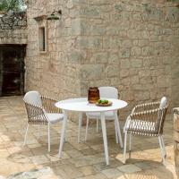 China Mail Packing N Modern Design Outdoor Furniture with Back Support and Rope Detail for sale