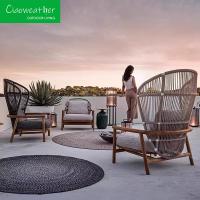 China Patio into a Luxurious Retreat with Teakwood Frame and Water-Resistant Cushion Furniture for sale