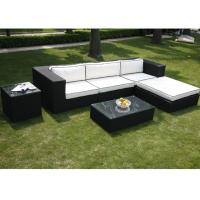 China American Style Chesterfield Sofa Outdoor Sectional Patio Furniture L-shape Aluminum Sofa Set for Your Garden for sale