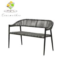 China Outdoor Garden Set Chair Rattan Chair Leisure Patio for Weather Resistant Dining Table Hand Knitting Chair for sale