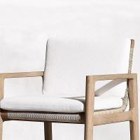 China Outdoor Furniture Garden Chair Teak Furniture Home Patio Bar Chair Rattan Chair Bar Stool Waterproof Sun Protection for sale