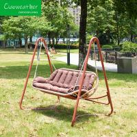 China Customized Color Garden Swing Chairs Patio Backyard Outdoor Swing Canopy Seat Cushions Cover for Backyard Furniture for sale