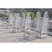 China Upgrade Your Patio with Modern Outdoor Rattan Sun Lounger Chair and Ottoman Set 5-Year Frame for sale