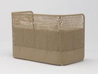 China Create a Comfortable and Stylish Outdoor Lounge with 100% Handwoven Grey Rattan Sofa Set for sale