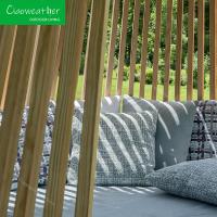 China NO Folded Modern Design Style All Weather Tapered Round Outdoor Daybed With Canopy for Garden Park Resort Hotel Furniture for sale