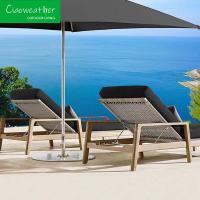 China Outdoor Pool Teak Sun Lounge Chair Modern Design for Hotel Restaurant Banquet Home and Coffee for sale