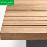 China Modern Outdoor Furniture Solid Wood Teak Courtyard Dining Armchair Wood Side Chair for Wooden Furniture Dining for sale