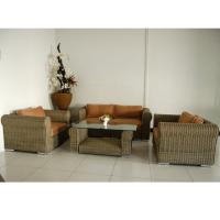 China Garden Outdoor Sofa Set with 5 Years Frame Luxury Round Wicker Rattan Furniture for sale