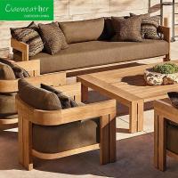 China Teak Outdoor Furniture Set Garden Sofa in Modern Design with Customized Color for sale