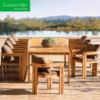 China Teak Outdoor Furniture Set Garden Sofa in Modern Design with Customized Color for sale