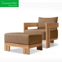 China Teak Outdoor Furniture Set Garden Sofa in Modern Design with Customized Color for sale