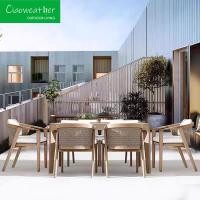 China Waterproof Cushions for Garden Dining Chair Teak Furniture Outdoor Garden Patio Hotel for sale
