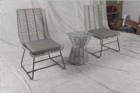 China Outdoor Furniture Rattan/Wicker Table Chair Set with 5-Year Frame for sale