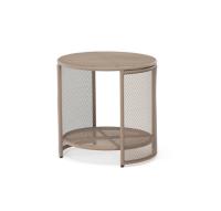 China Powder Coated Frame Finish Modern Outdoor Furniture Steel Mesh Leisure Lounge Sets with Soft Cushion Chairs for sale