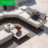 China General Outdoor Furniture Balcony Patio Furniture Rope Sun Bed with Waterproof Upholstery Cushion in Customized Color for sale