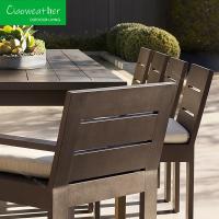 China Outdoor Dining Set With Hotel Patio Furniture And Modern Teak Wood Table And Chair for sale